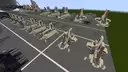 Close-range ships of the CIS (Star Wars) Minecraft Map