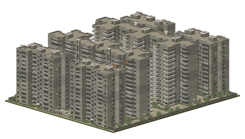 Urban Minecraft Building Minecraft Map