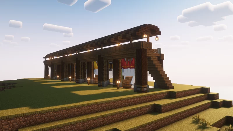 Happy Ghast Station (5) Minecraft Map