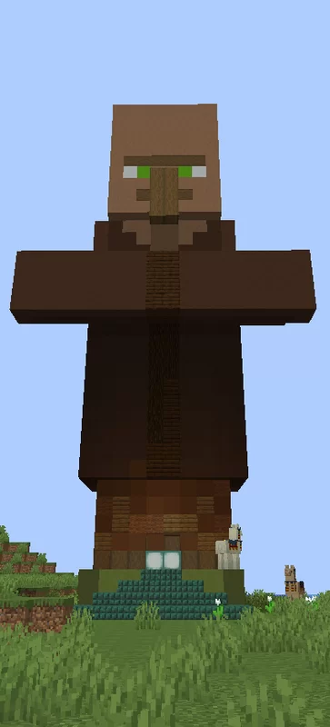 Villager Statue Minecraft Map