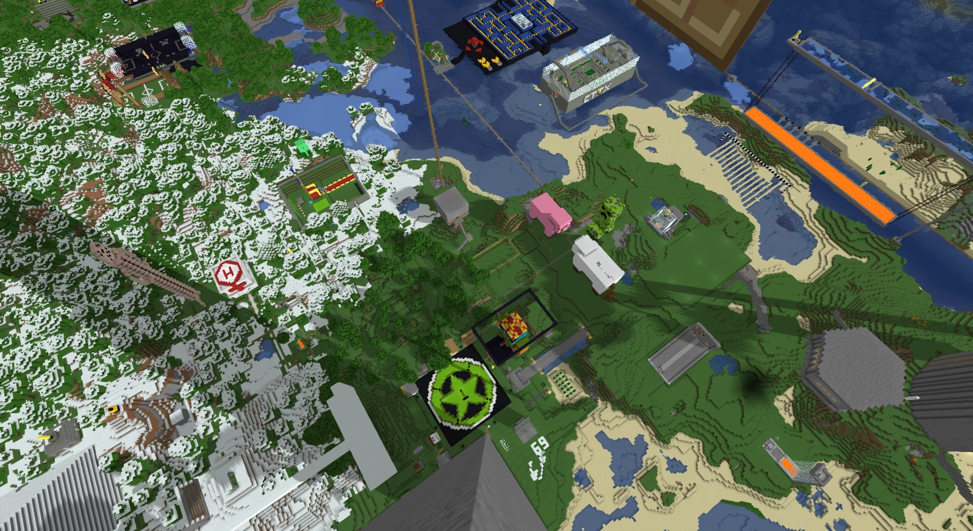 Achievement Hunter Minecraft Map