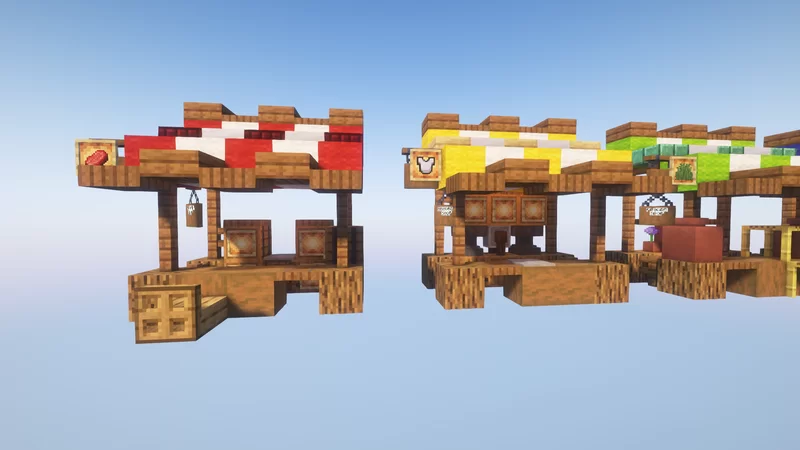 Small Market Stall Minecraft Map