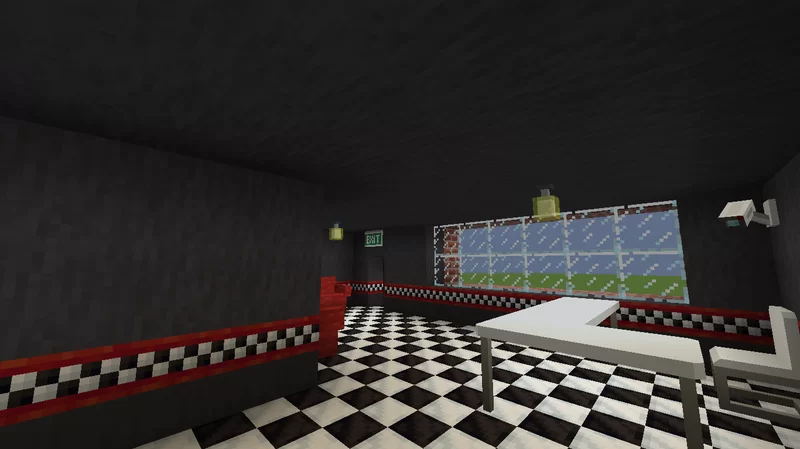 fnaf 1 & mods (1.12.2) Minecraft Map