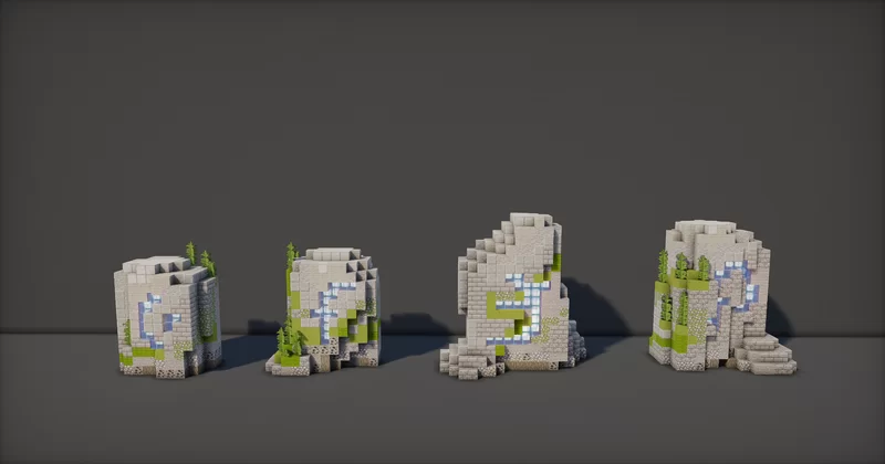 4 Rune Stone Minecraft Map