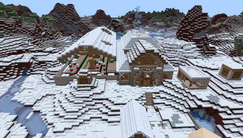 Festive Mashup 2016 ORIGINAL (BEDROCK ONLY!) Minecraft Map