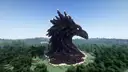 Minecraft Dark Phoenix Nether Portal Statue V02 Minecraft Map