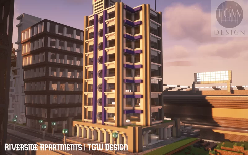 Riverside Apartments Minecraft Map