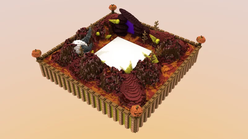 [Spleef] Hell's Nether Portal Minecraft Map