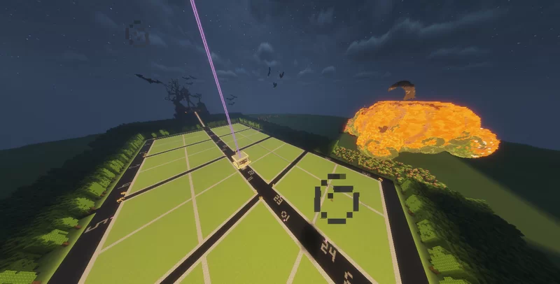 Mapa de Construccion tematica de halloween Minecraft Map
