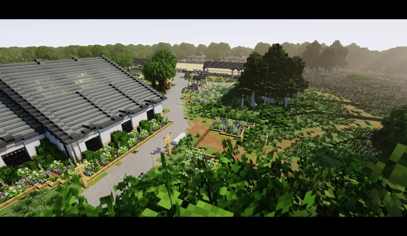 Sunderlily Horse Stables --- [ Modded 1.20 Equestrian Map ] Minecraft Map