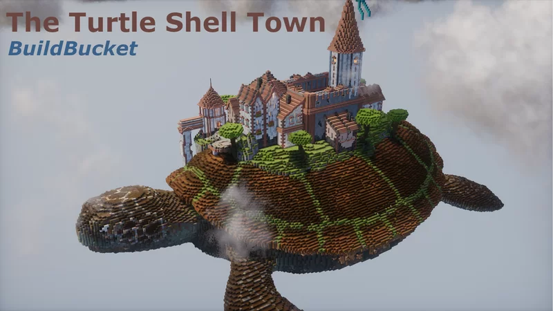 The Turtle Shell Town Minecraft Map