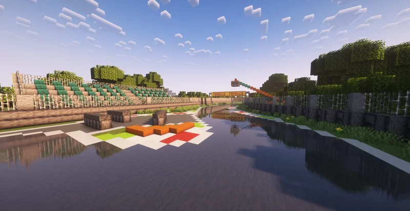 Formula 1 : Monza Racetrack Minecraft Map