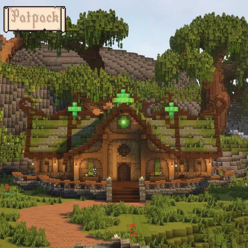 Minecraft- Trading Hall 🍀 Minecraft Map