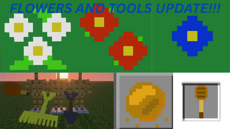 Bee Swarm Minecraft [FLOWERS AND MORE UPDATE!!!] Minecraft Map