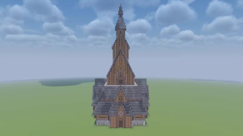 Medieval Church Minecraft Map