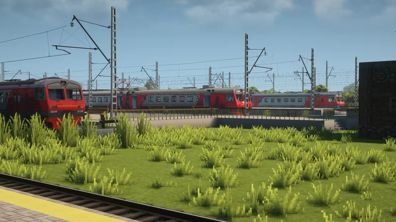 железная дорога ржд| Russian rzd railway (IR) Minecraft Map