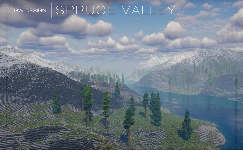 Spruce Valley Minecraft Map