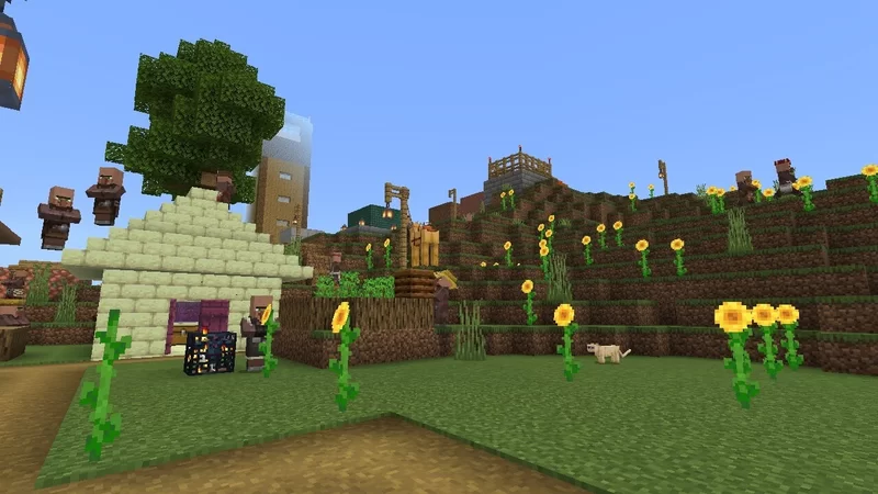 Sunflower Village Minecraft Map