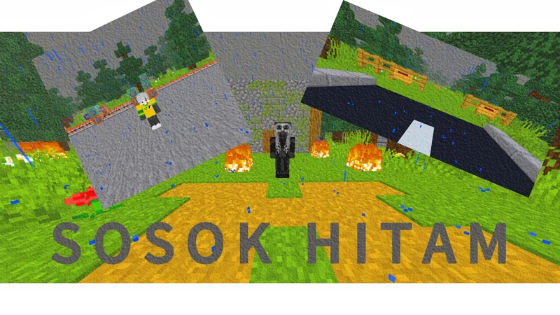 Sosok Hitam Minecraft Map