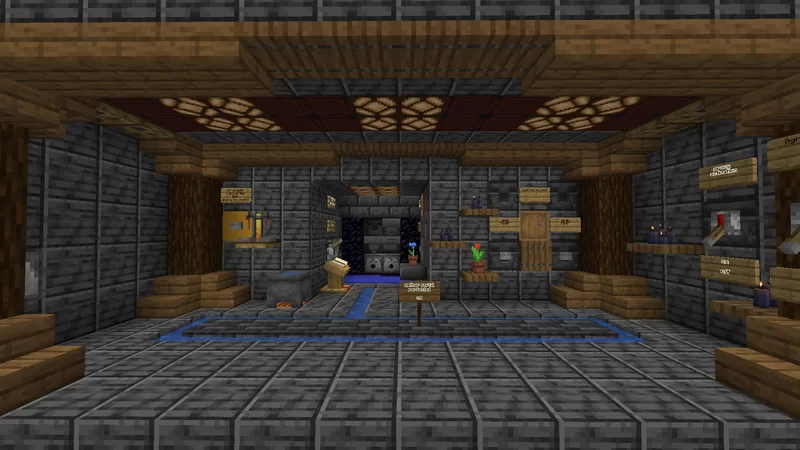 nether portal perfected v.2 Minecraft Map