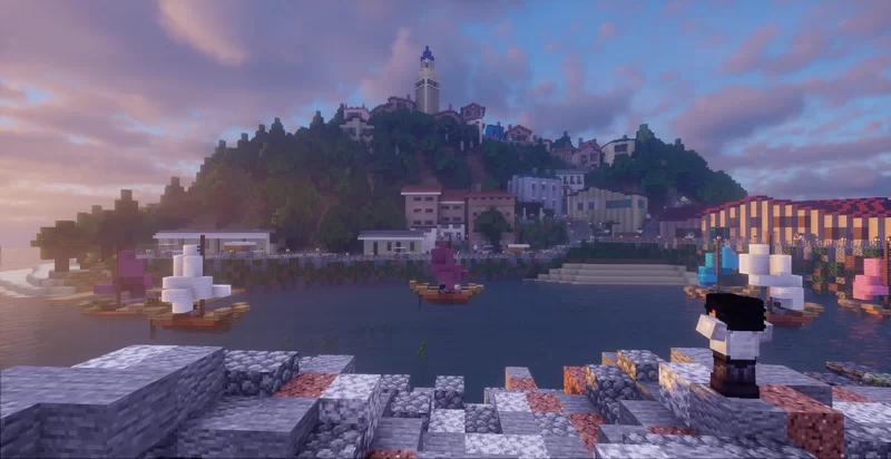 Minecraft Mediterranean City - Krystavica Minecraft Map