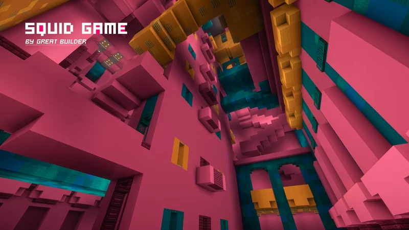 Squid Game | Full map | Game mechanics Minecraft Map