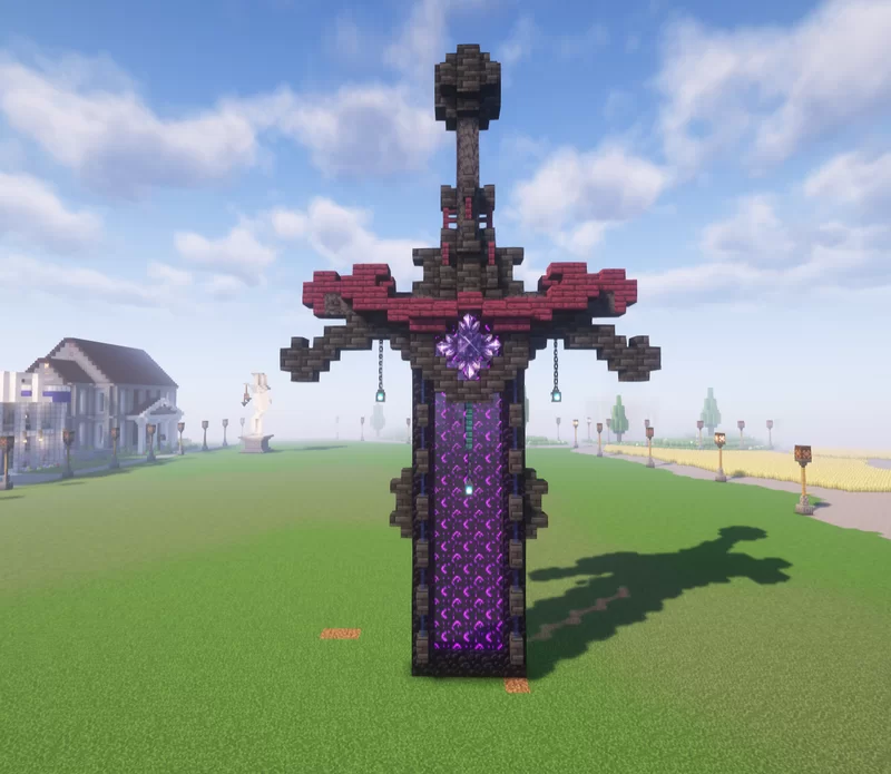 Nether Portal Sword Minecraft Map