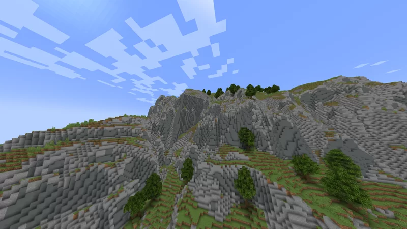 Deep Green Valley Gaea x World Painter; 1.19 + Minecraft Map