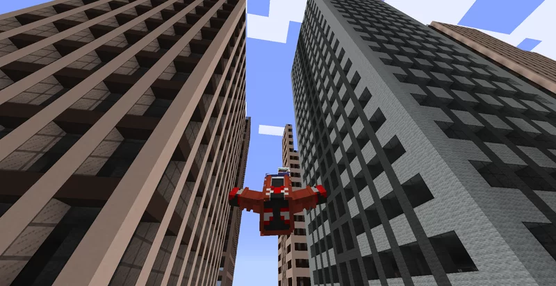 Avengers Initiative: Marvel City Modpack Minecraft Map