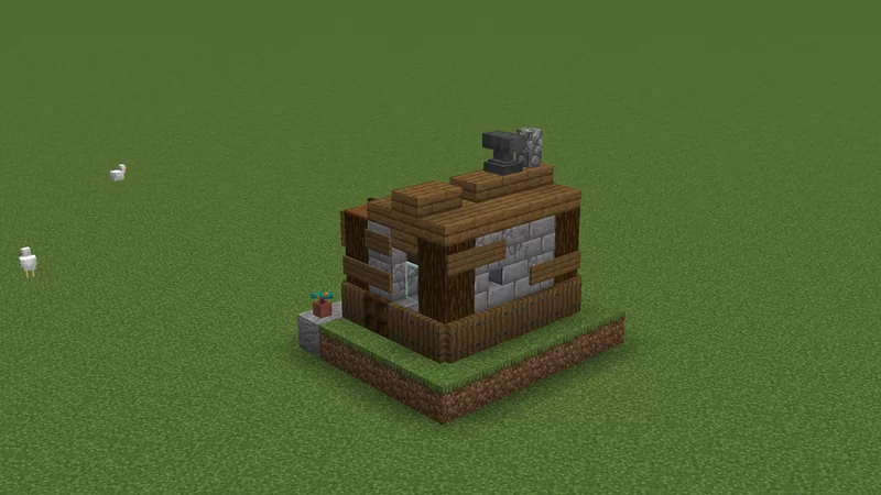 Poor little house Minecraft Map