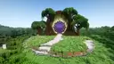Minecraft Tree Nether Portal Statue V05 Free Minecraft Map