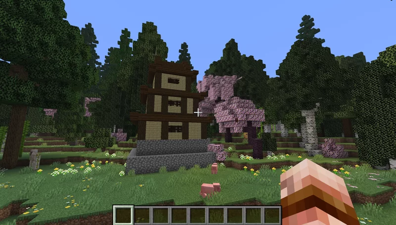 Japan 15k - Multiplayer Ready - Custom Japanese structures Minecraft Map