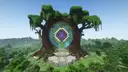 Minecraft Tree Nether Portal Statue V03 Minecraft Map