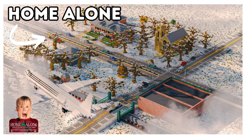 Minecraft Movie - Home Alone Minecraft Map
