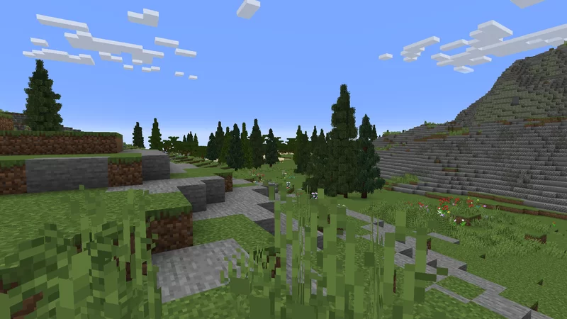 2048x2048 Premium Terrain Map(java 1.20.4): Coastal Cliffs & Custom ...