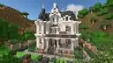 Spanish Style Villa - ⬇️ (Java/Bedrock/Schematic/Litematic) Minecraft Map