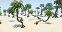 Palm Trees Pack {Axiom-Blueprints} {Schematic} {Map} Minecraft Map