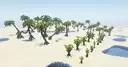 Palm Trees Pack {Axiom-Blueprints} {Schematic} {Map} Minecraft Map