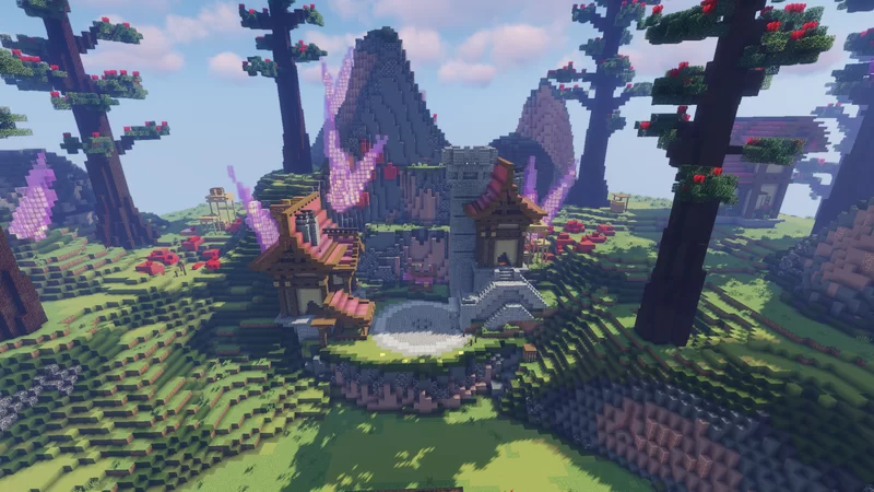 Cherrywood Forest Warzone - PvP - Koth Minecraft Map