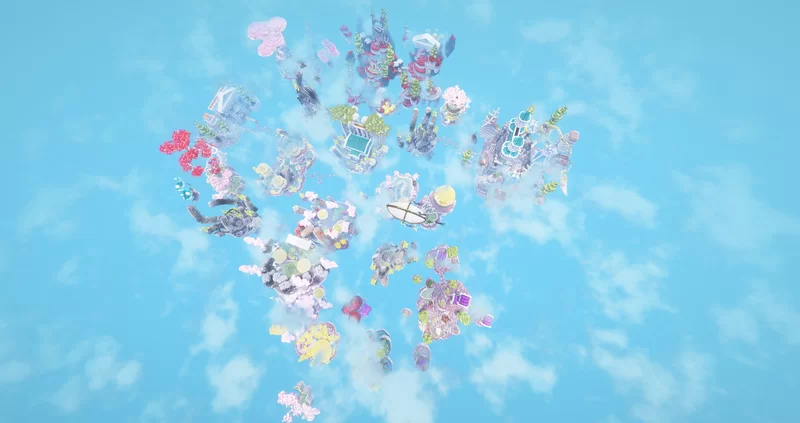 Custom Aether Dimension Map - Exclusive Minecraft Map