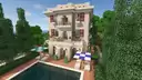 Spanish Style Villa - ⬇️ (Java/Bedrock/Schematic/Litematic) Minecraft Map