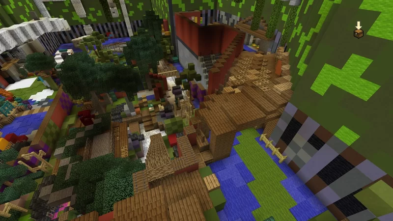 FNAF RUIN in Minecraft | Part 3 | Monty Golf & Mazercise Minecraft Map