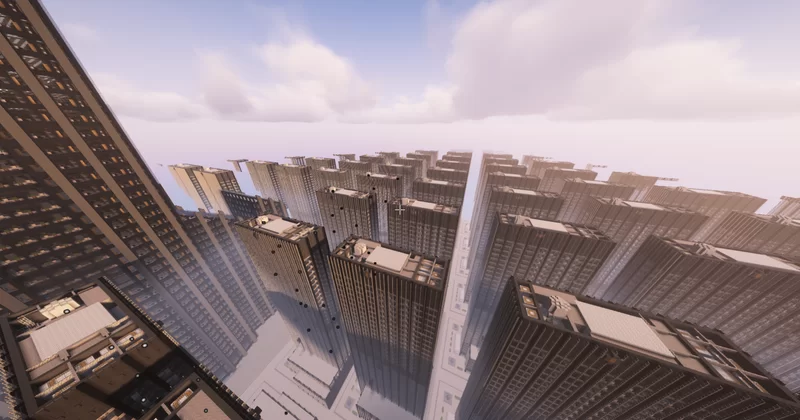 BACKROOMS Level 11- The Infinite City Minecraft Map