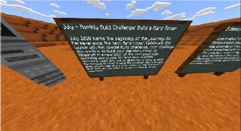 Mars Rover Minecraft Map