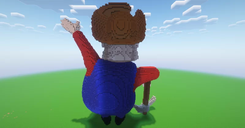 Minecraft Stinky Pete Statue Minecraft Map