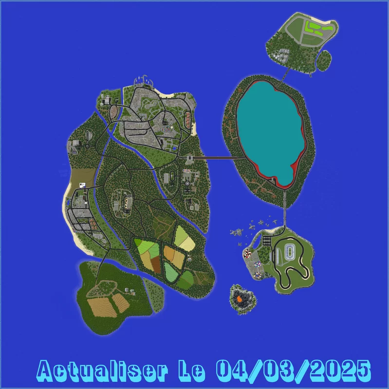 Map RolePlay - Vendee2018 - Archipel Arvélia Minecraft Map