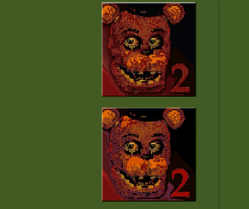 FNAF 2 App Icon Map Art (Pixel Art) Minecraft Map