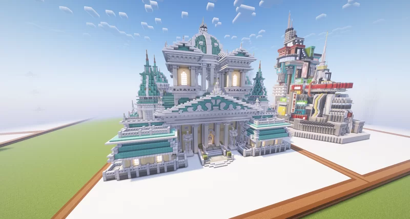 Grand Structures Asset Pack Minecraft Map