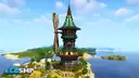 🌾 Bluegrove Windmill Minecraft Map