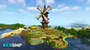 🌾 Bluegrove Windmill Minecraft Map